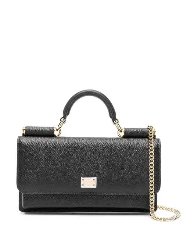 Dolce & Gabbana Embossed Iguana Leather Clutch