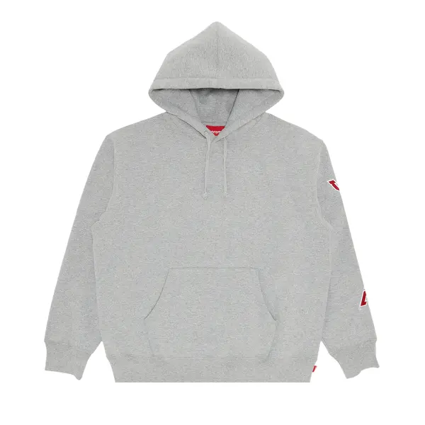 Supreme Sleeve Arc Hooded Sweatshirt - Grey
