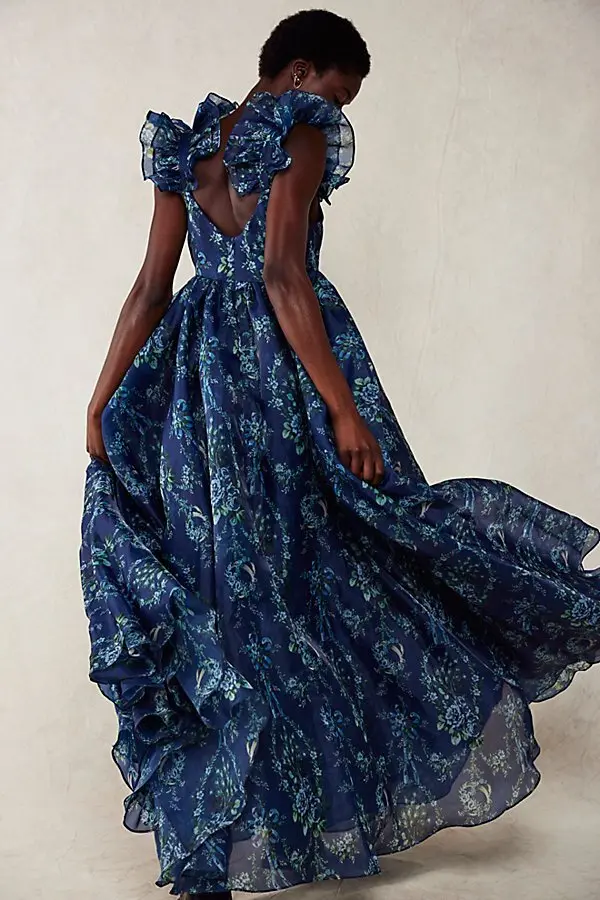 SELKIE The Recital Gown - Blue | Editorialist