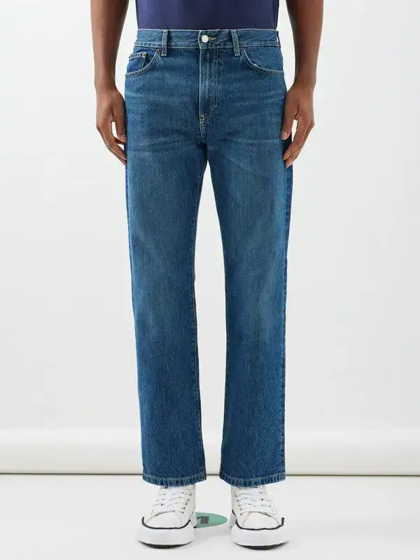 JEANERICA State Straight-leg Jeans - Blue | Editorialist