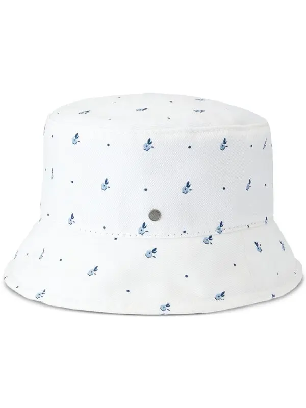 MAISON MICHEL Axel Floral-print Bucket Hat