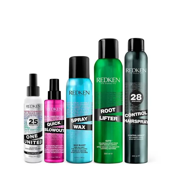 REDKEN Stylist Favorites Set: Hairspray, Primer & More