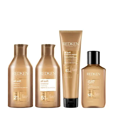 REDKEN Complete All Soft Regimen Set For Dry Hair