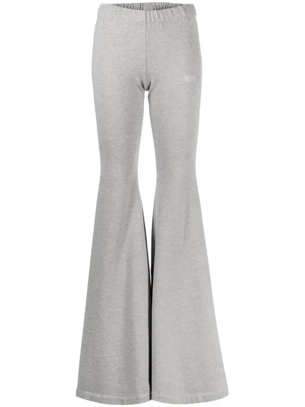 Vetements Logo-print Flared Leggings