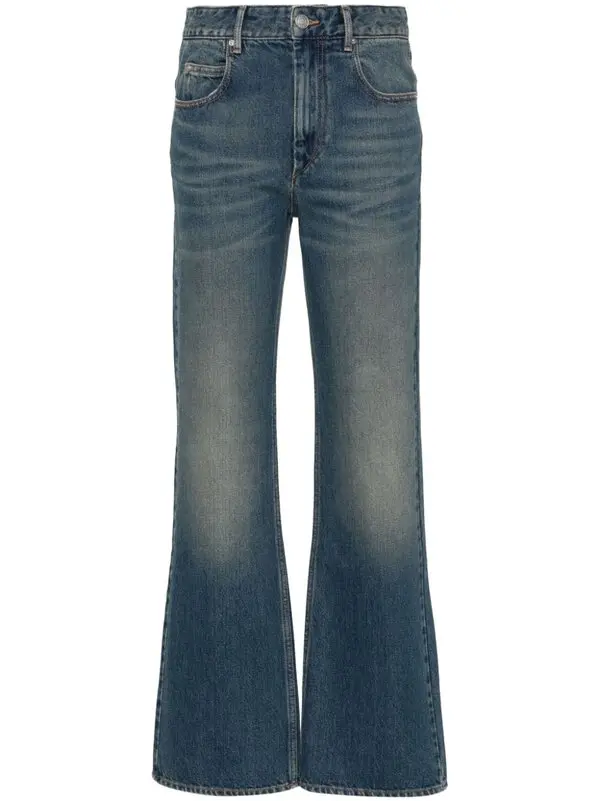 Isabel Marant Belvira High-rise Bootcut Jeans