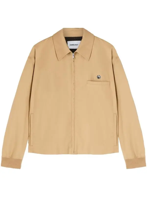 AMBUSH Striped Cotton Jacket