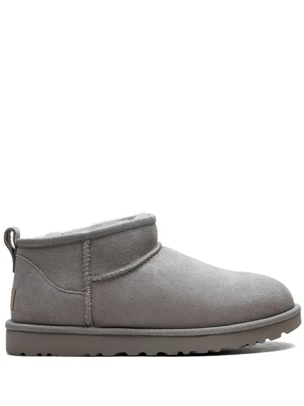 UGG Classic Ultra Mini Goat Boots - Grey