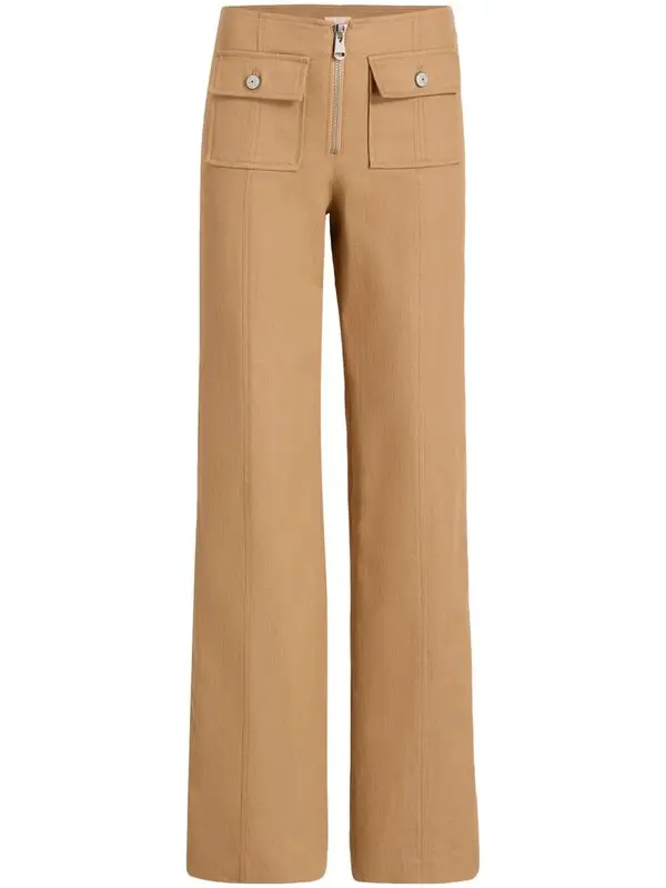Cinq À Sept Azure Wide-leg Trousers - Neutrals