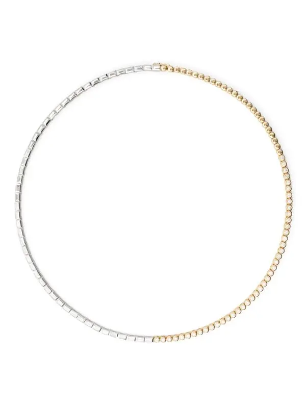 Yvonne Léon 18kt Diamond Rivière Necklace - Gold