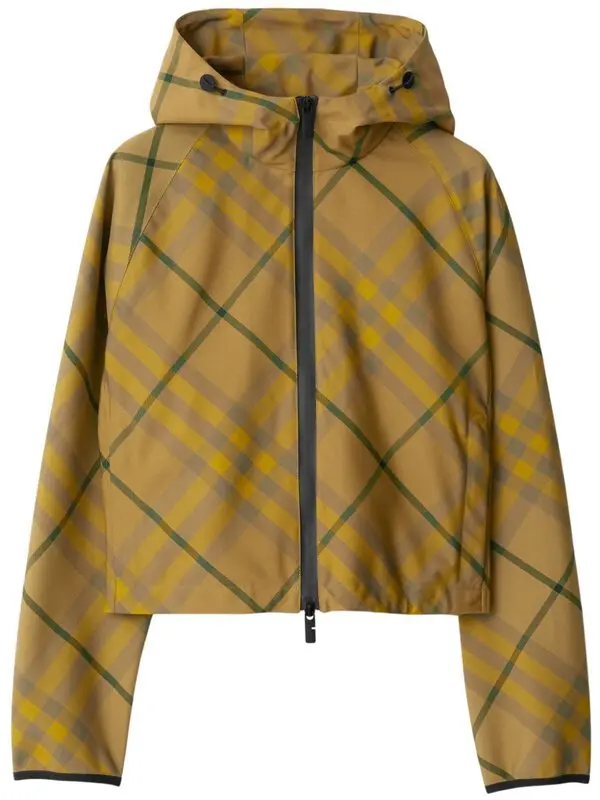Burberry Check Pattern Jacket