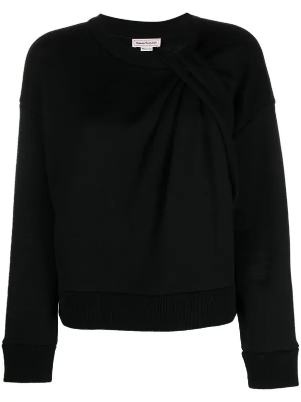 Alexander McQueen Knot-embellished Sweatshirt