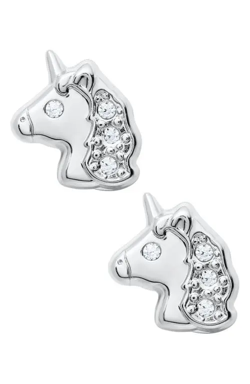 MIGNONETTE Sterling Unicorn Stud Earrings