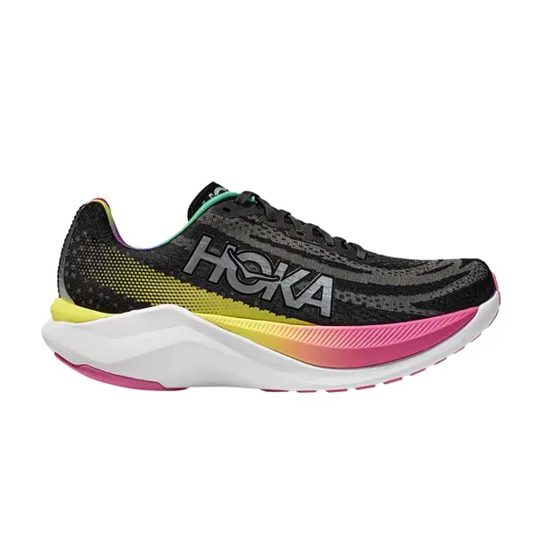 Hoka Mach X Rainbow Sneakers - Black