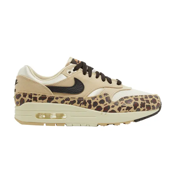 Nike Air Max 1 '87 Leopard Print Sneakers - Tan