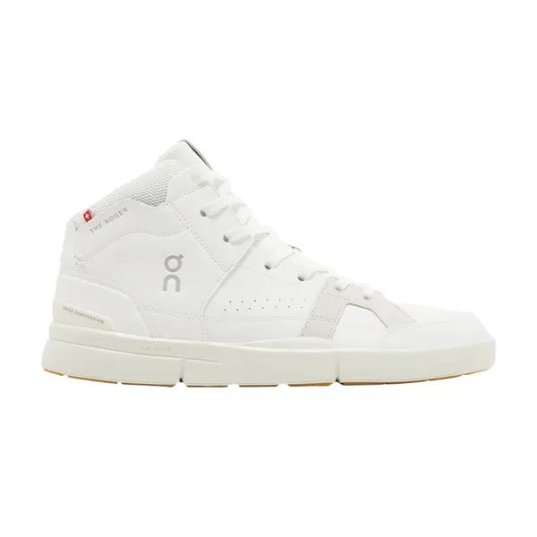 On The Roger Clubhouse Mid Sneakers - White