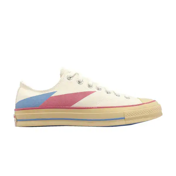 CONVERSE Chuck 70 Low 'beige Pink Blue Abstract - Cream | Editorialist