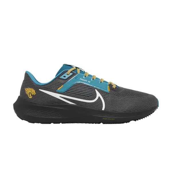 Nike Nfl X Air Zoom Pegasus 40 'jacksonville Jaguars' Sneakers - Black