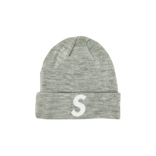 Supreme X New Era S Logo Beanie - Grey | Editorialist