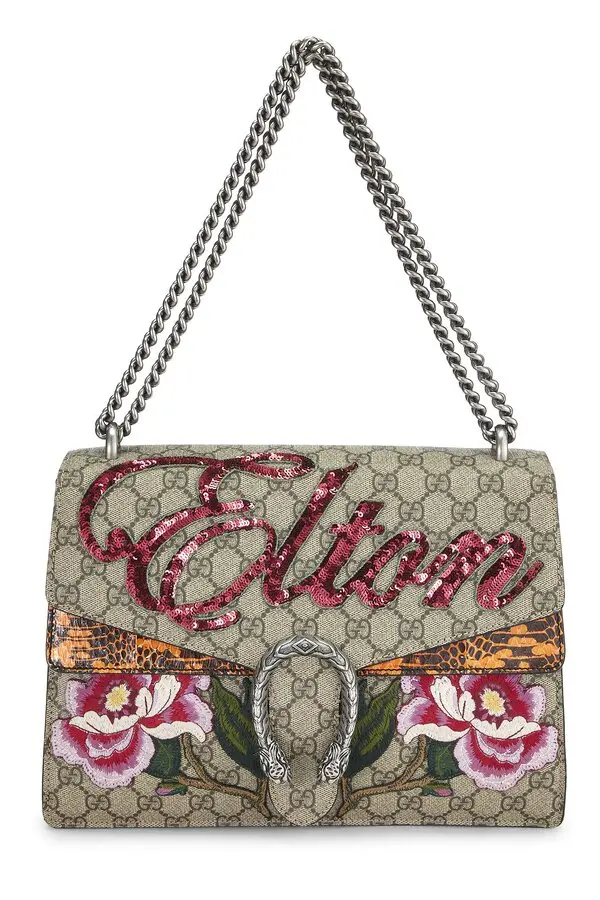 Gucci Embroidered Elton Dionysus Medium