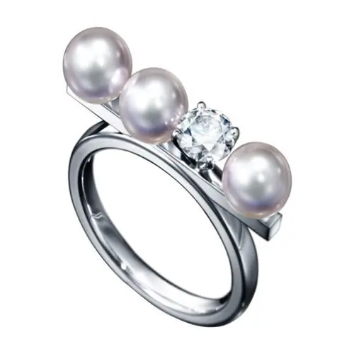 TASAKI Balance Ring - Or_blanc | Editorialist