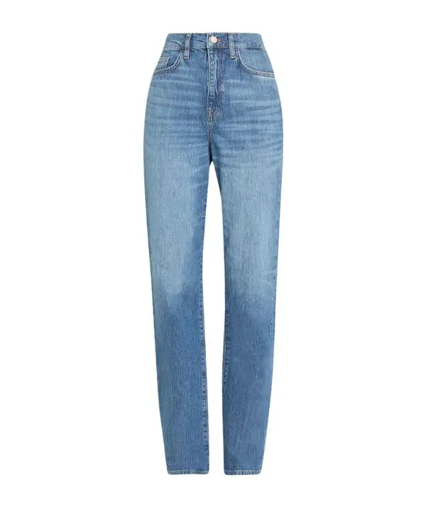 TRIARCHY Ms. V-high Rise Straight-leg Jeans