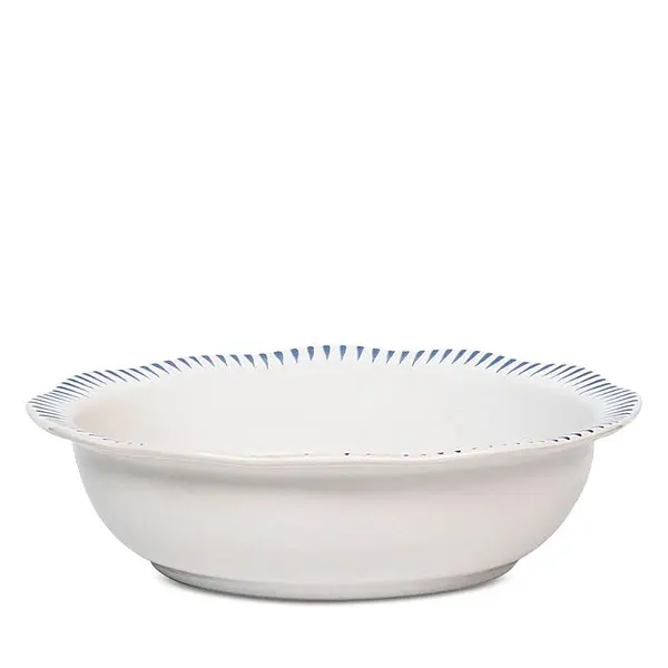 JULISKA Sitio Stripe 12 Serving Bowl - Delft Blue