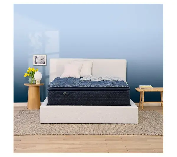 SERTA Perfect Sleeper Cobalt Calm 14.5' Medium T Twin