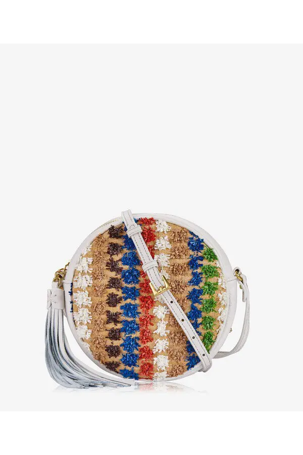 Gigi New York Zoey Raffia Crossbody