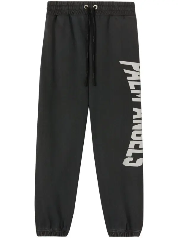 Palm Angels City Washed-effect Track Pants
