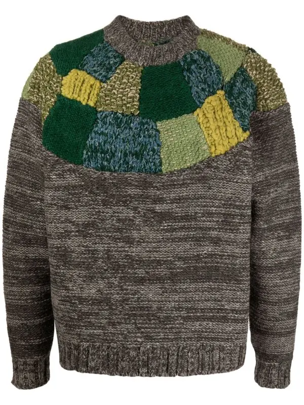 Kapital Patchwork-design Jumper