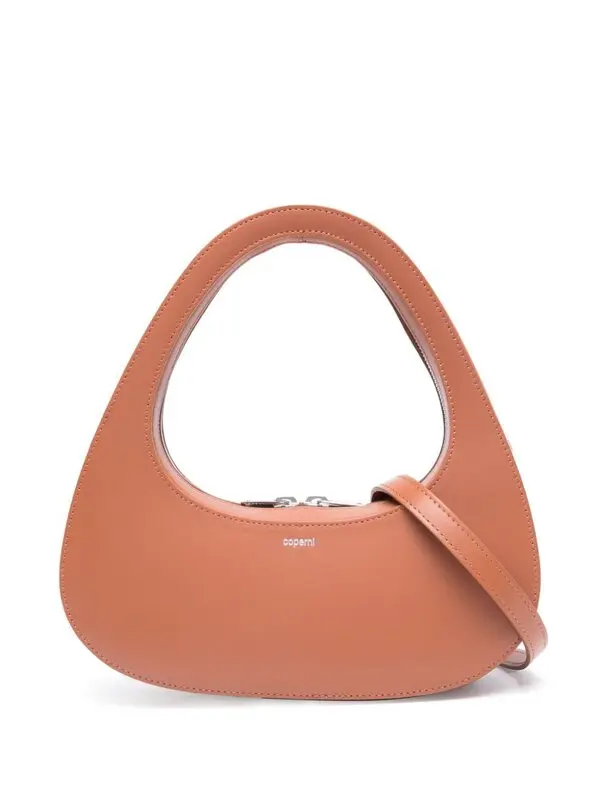 Coperni Swipe Leather Shoulder Bag - Brown
