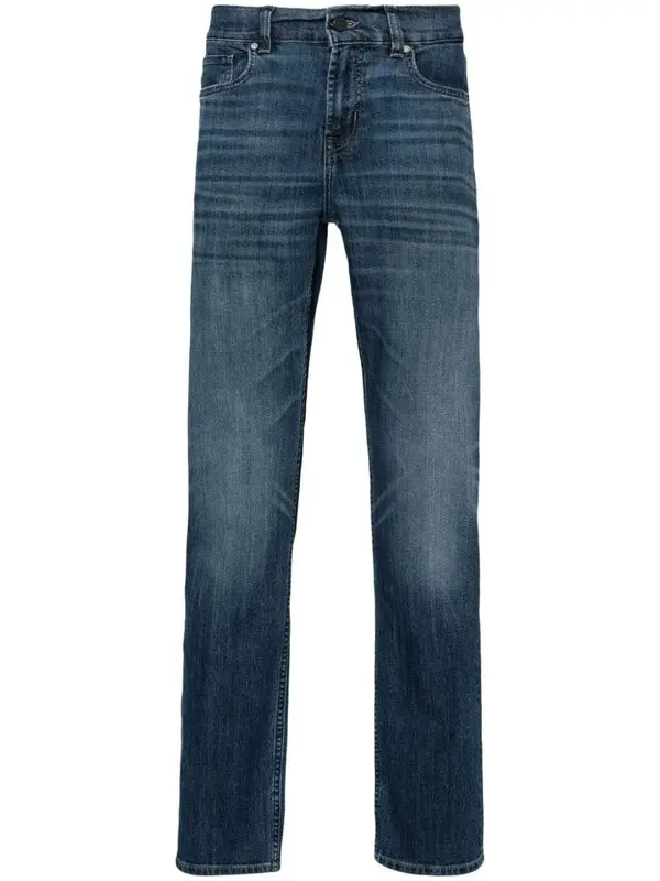 7 For All Mankind Slimmy Flash Mid-rise Jeans