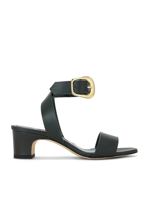 Manolo Blahnik Brutas 50 Leather Sandal