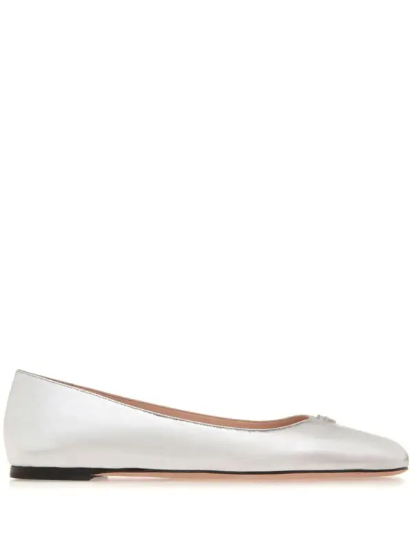 Bally Emblem Logo-plaque Ballerina Flats