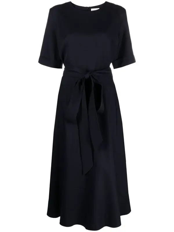 P.a.r.o.s.h Raisa Belted Maxi Dress