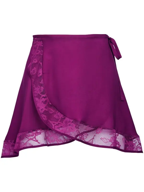 Fleur Du Mal Ballet Wrap Skirt