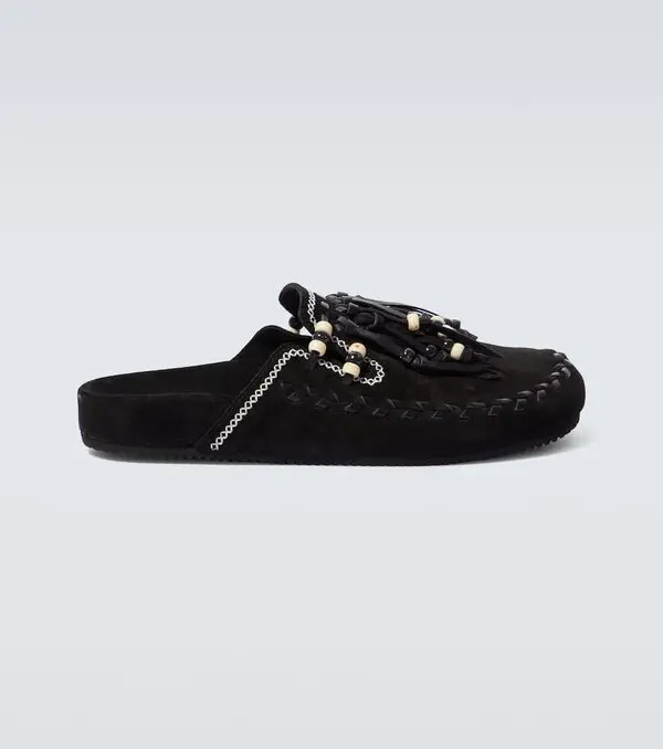 Alanui The Journey Suede Slippers