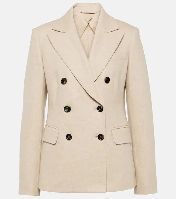 Max Mara Calata Cashmere And Wool Blazer