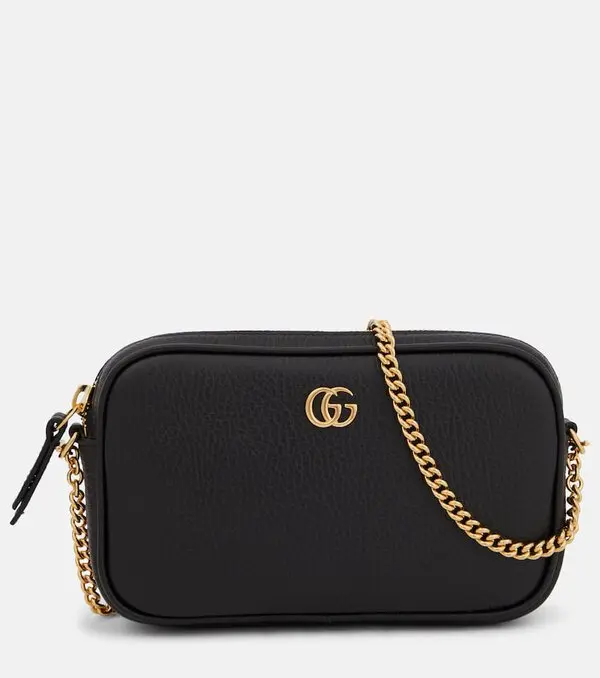 Gucci Gg Marmont Mini Leather Shoulder Bag