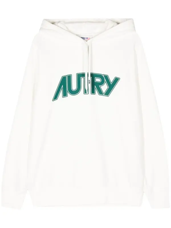 AUTRY Logo-print Cotton Hoodie