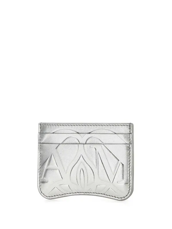 Alexander McQueen The Seal Leather Card Holder