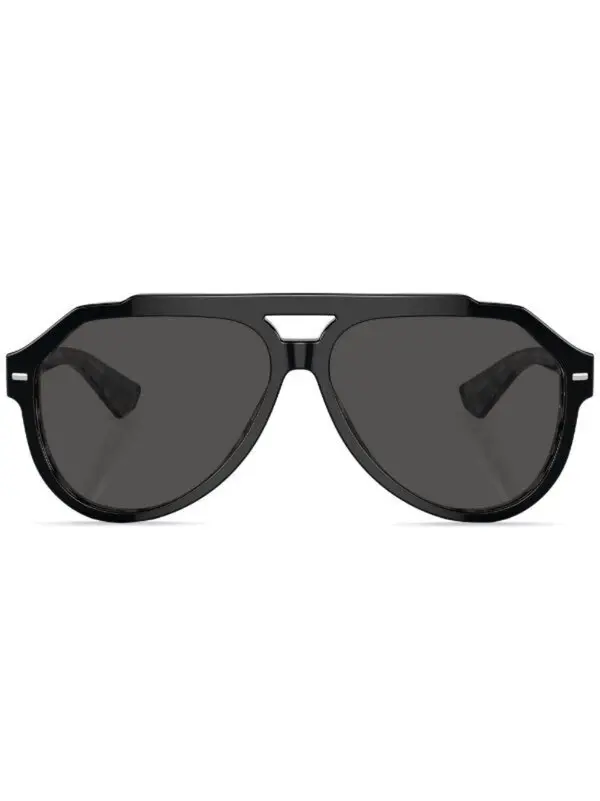 Dolce & Gabbana Pilot-frame Tinted Sunglasses