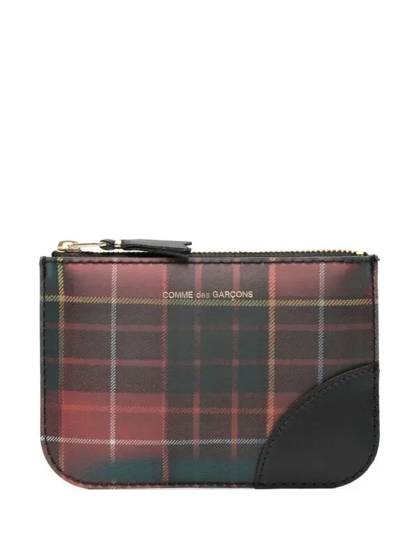 Comme Des Garçons Small Cdg Lenticular Holographic Wallet - Red