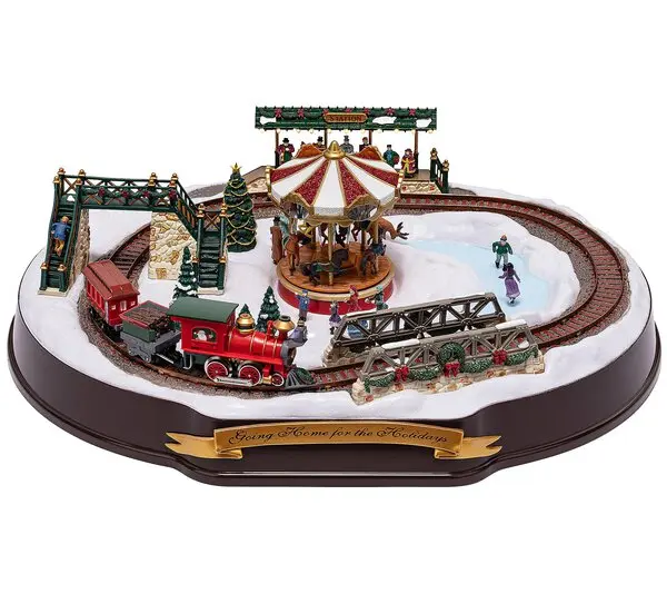 MR. CHRISTMAS Animated & Musical Going Home For The Holidays