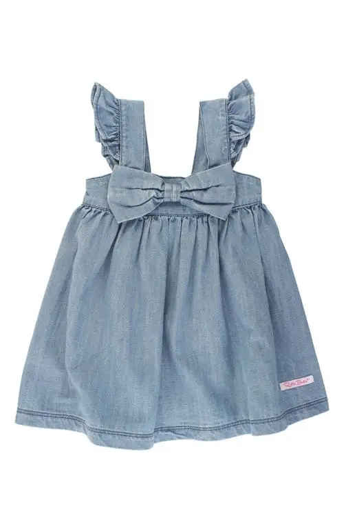 RUFFLEBUTTS Flutter Sleeve Bow Dress