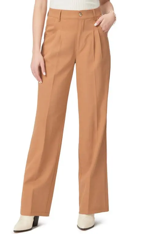 Paige Merano Pleated Straight Leg Trousers