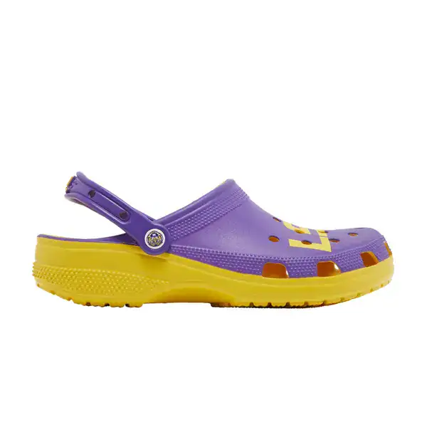 CROCS Ncaa X Classic Clog 'lsu - Purple | Editorialist