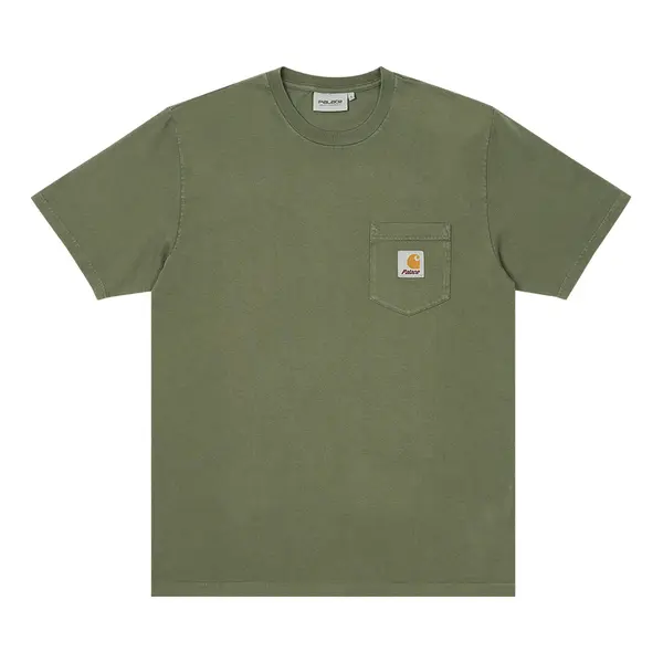 Carhartt Work In Progress X Palace Short-sleeve Pocket T-shirt 'dollar - Green