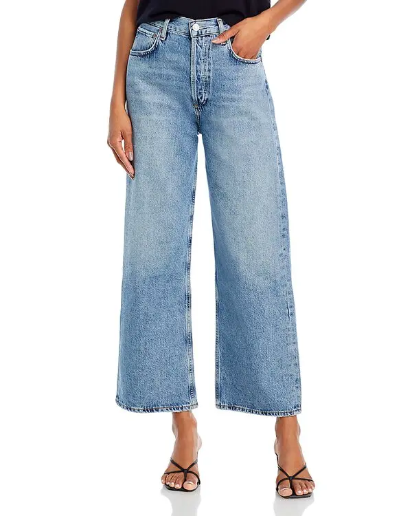 AGOLDE Ren High-rise Wide-leg Jeans - Disclosure