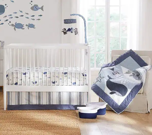 LEVTEX BABY Boho Bay 5-piece Crib Bedding Set - One-color | Editorialist